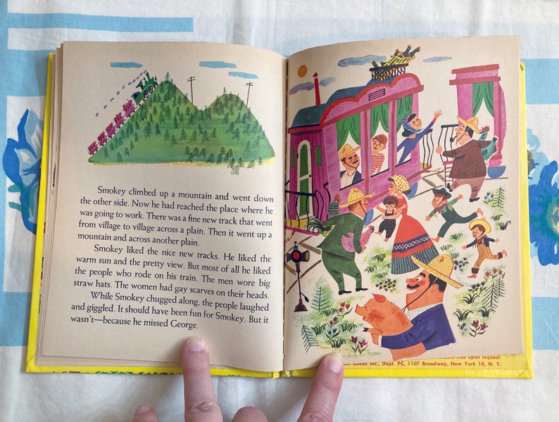 The Little Engine That Laughed 1950 Wonder Book | Etsy