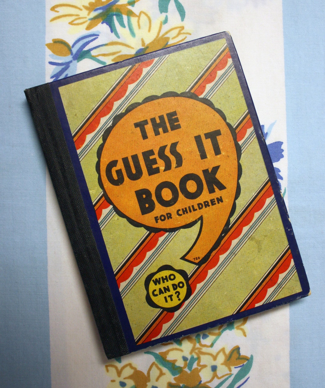 The Guess It Book for Children, 1934 Puzzle Book - Etsy