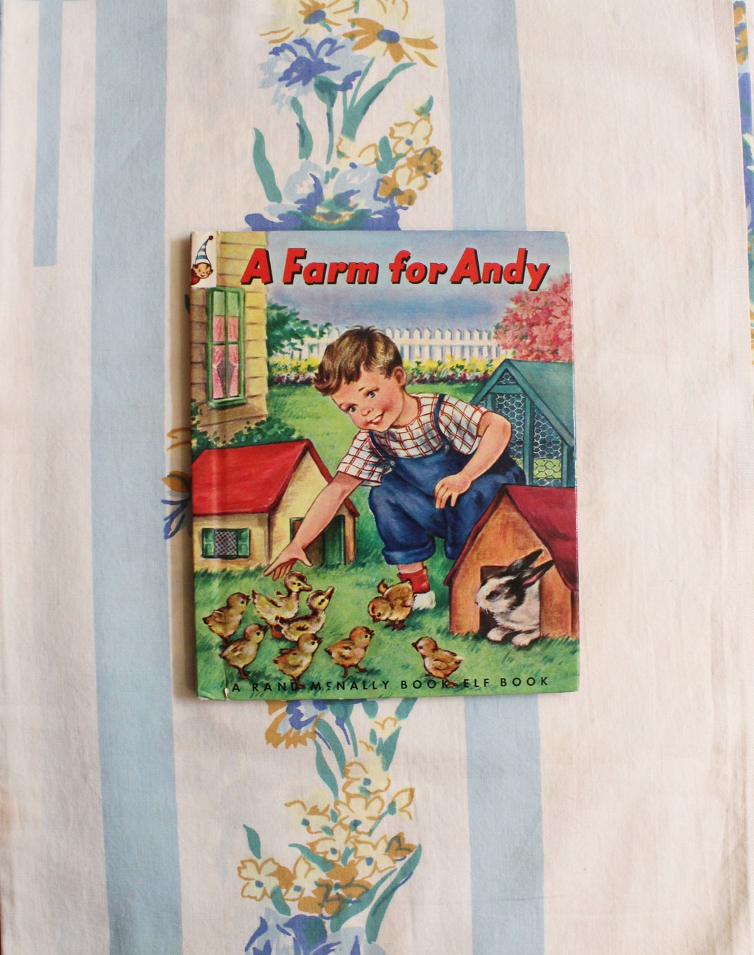 A Farm for Andy, 1951 Rand Mcnally Elf Book - Etsy