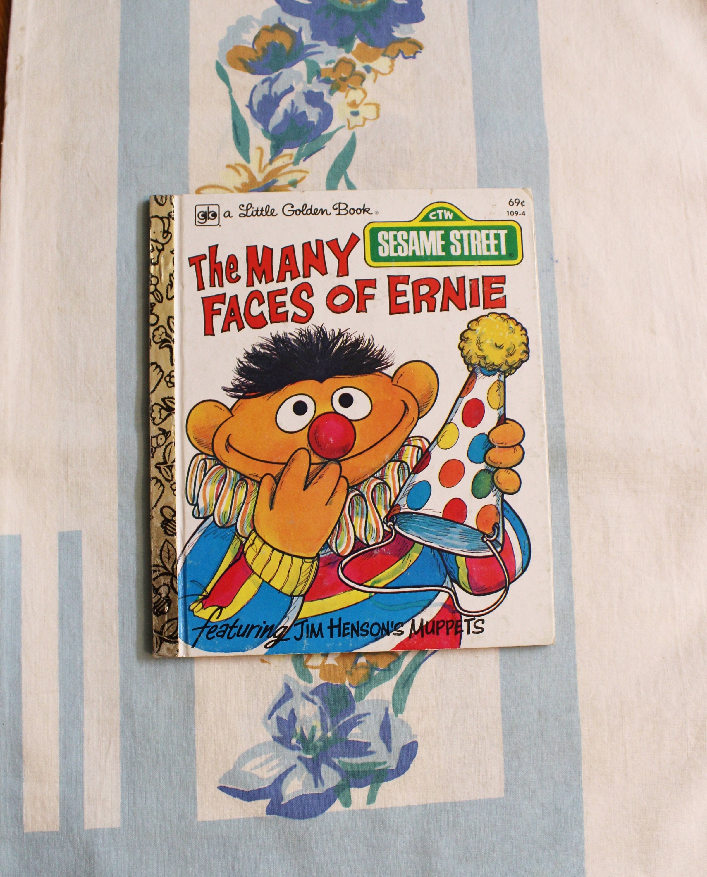 The Many Faces of Ernie, 1979, Little Golden Book - Etsy