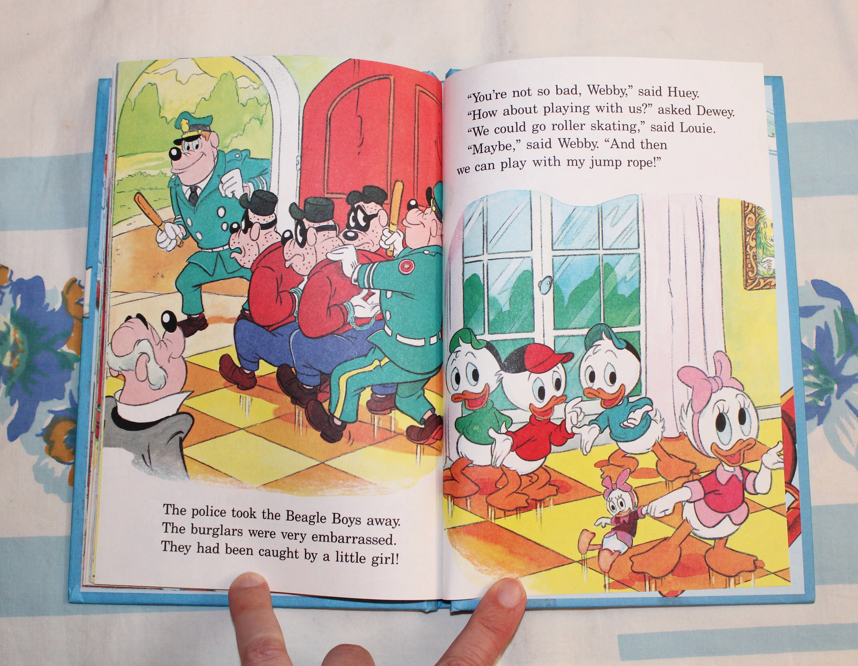 Ducktales Webby Saves the Day 1989 Grolier Book Club Book - Etsy
