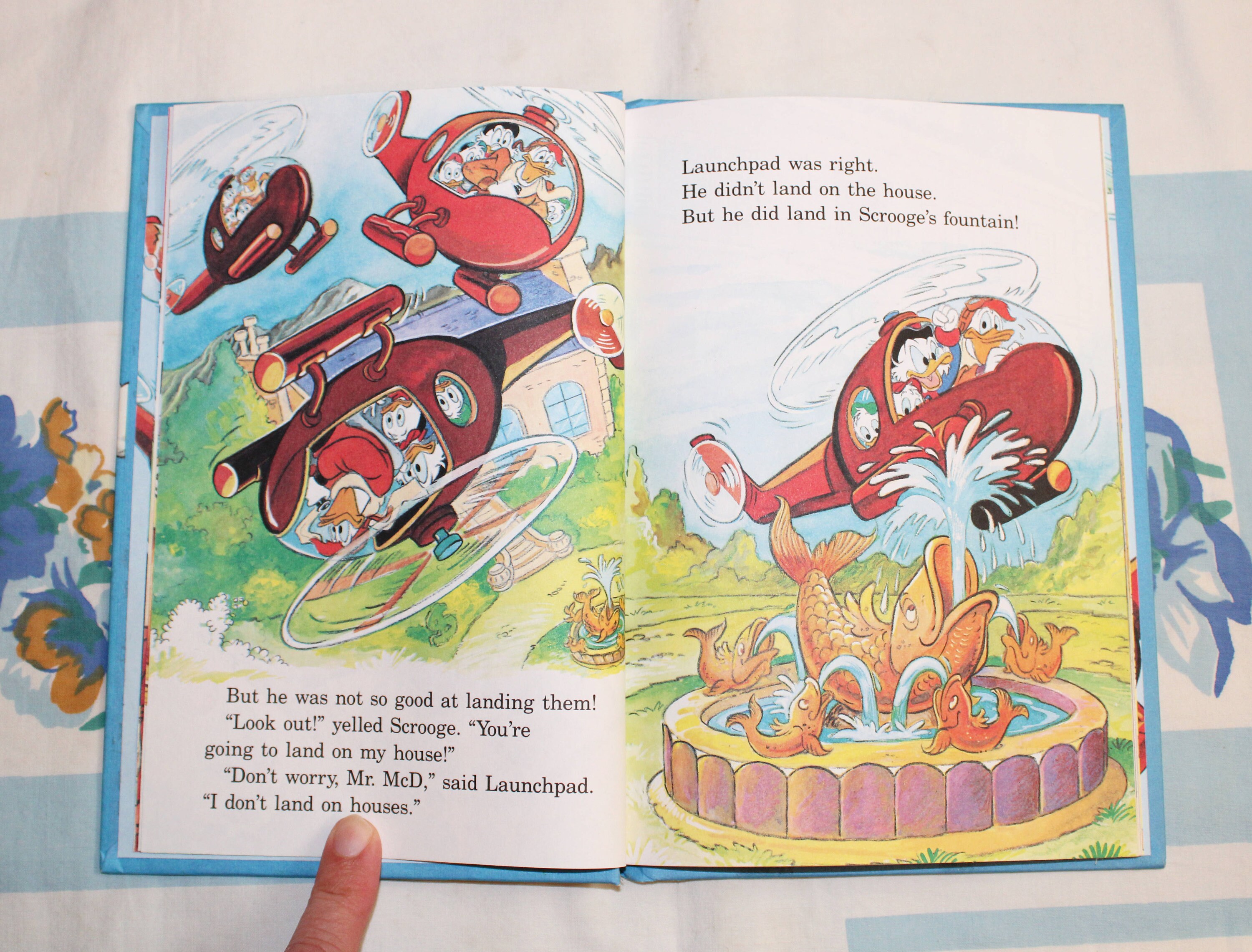 Ducktales Webby Saves the Day 1989 Grolier Book Club Book - Etsy