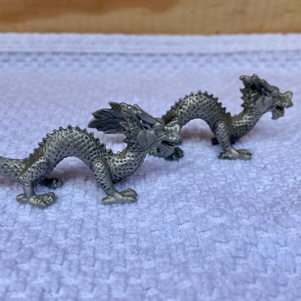 Pewter Figurines - Etsy