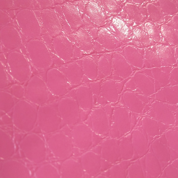 Pink Pleather Fabric - Etsy