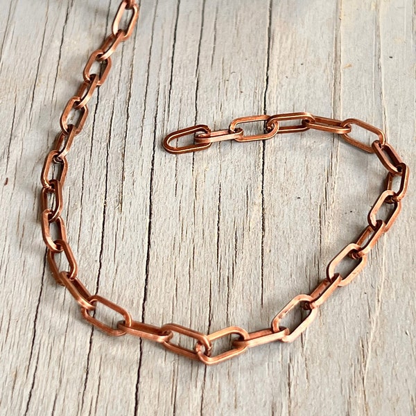 Copper Rope Chain - Etsy