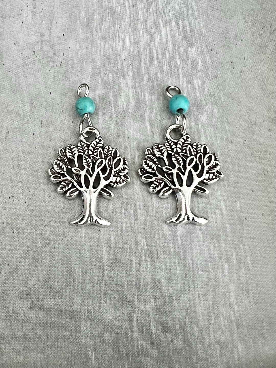 Antique Silver Tree of Life Charms: DIY Jewelry Findings - 2 Pieces - Etsy