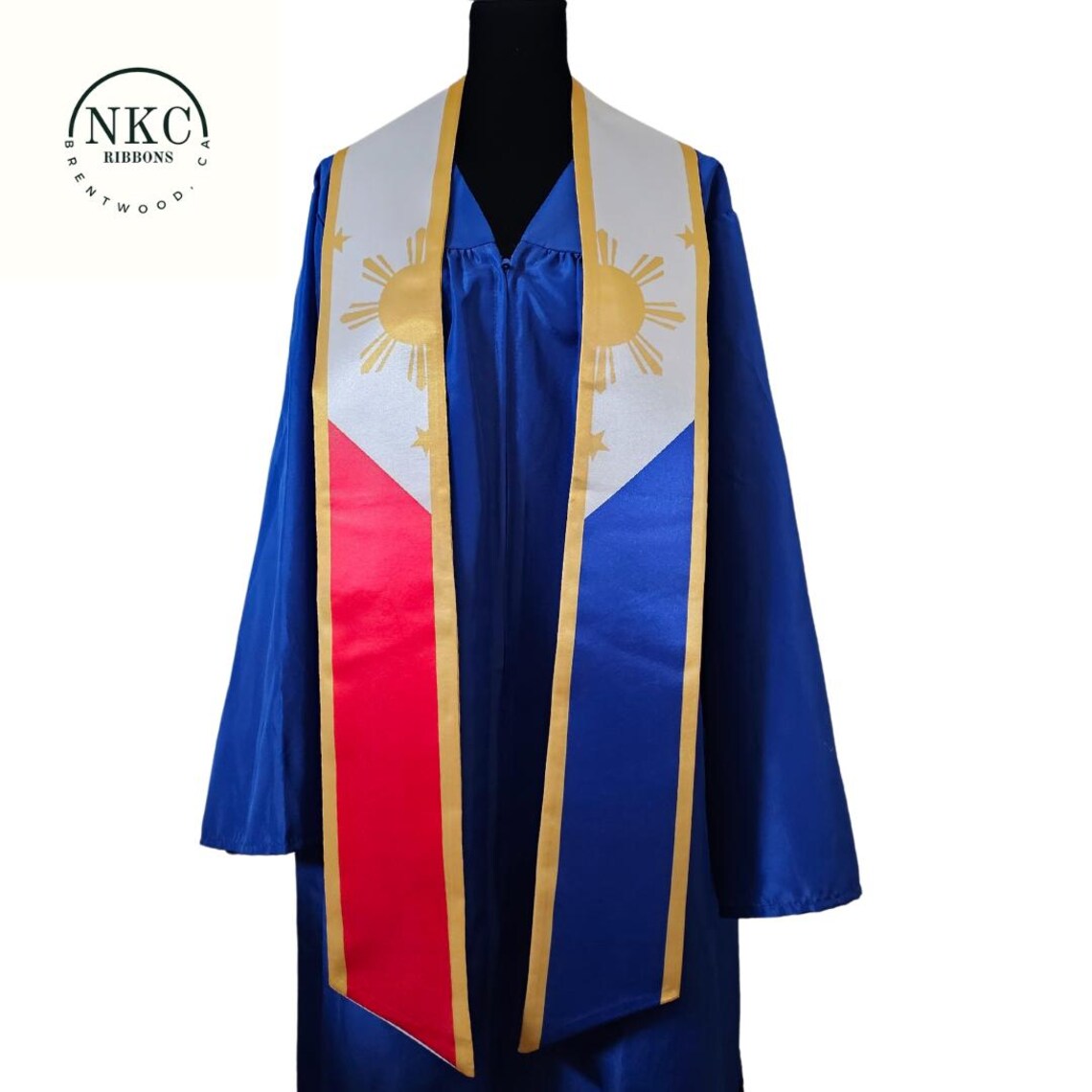 Philippines Flag Graduation Stole - Etsy