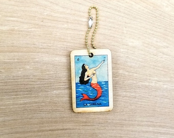 Devil El Diablito Loteria Mexican Bingo Keytag NEW Color on Both Sides ...