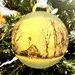 Texas Windmill Winter Scene Christmas Ornament / Gift Tag - Etsy