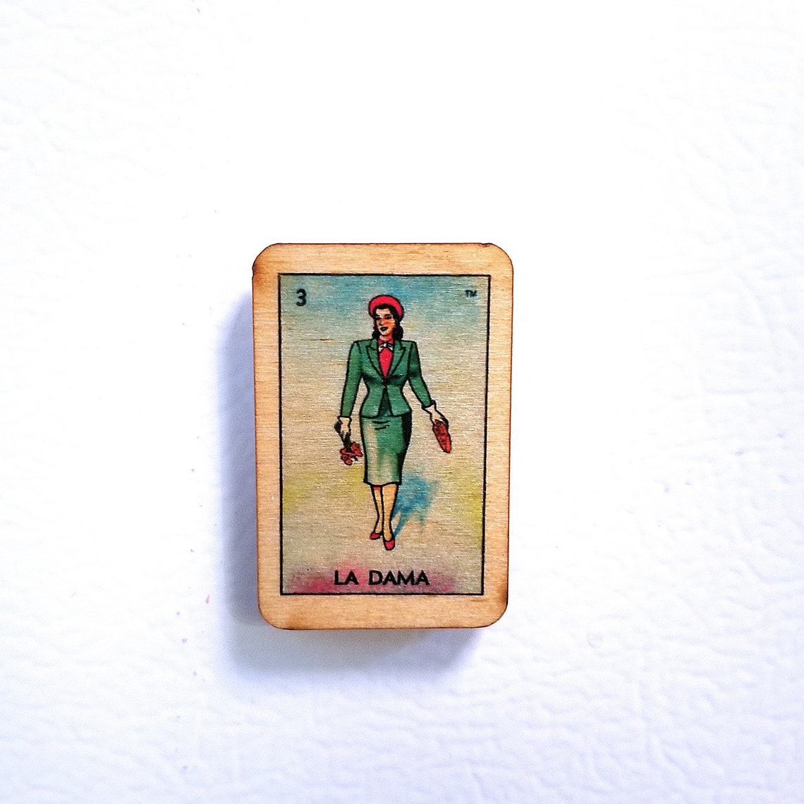 La Dama Loteria Mexican Bingo Magnet - Etsy