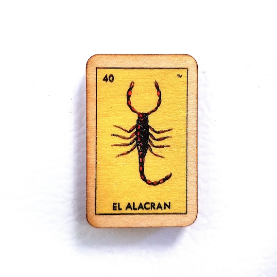 El Alacran Loteria Mexican Bingo Magnet | Etsy