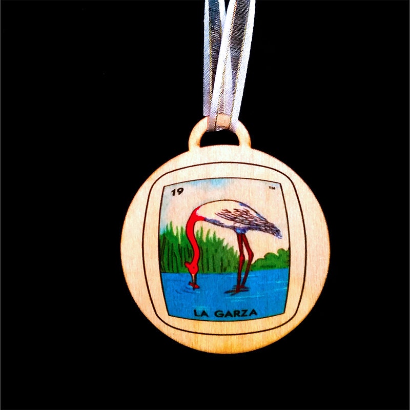Flamingo Wine Label - Etsy