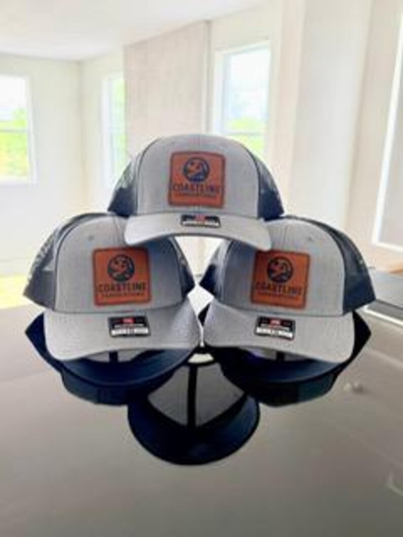 Custom Leather Patch Hats - Etsy