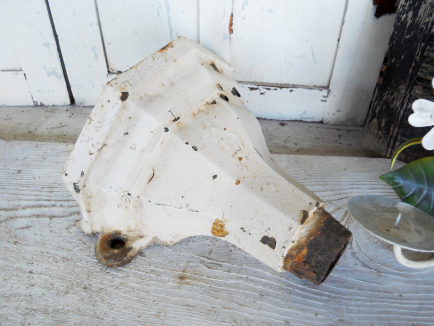 Victorian English Iron Hopper 1800s Rustic Lavobo French Country Water ...
