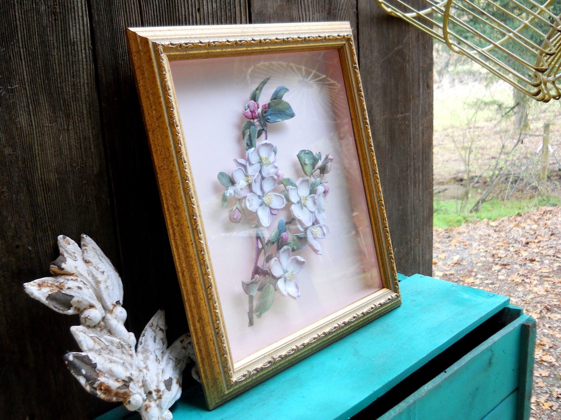 Vintage Metal Roses Floral Branch French Country Window Box | Etsy