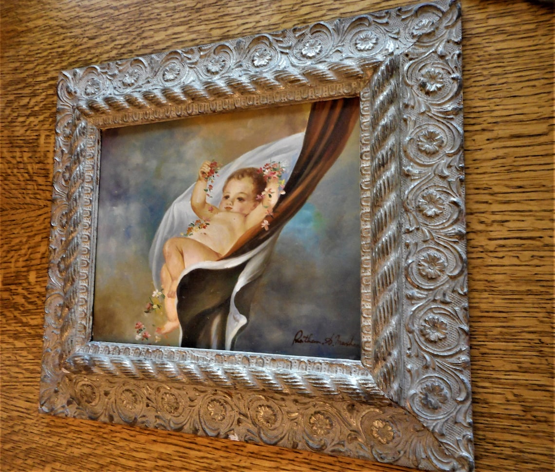 Beautiful 1800s Renaissance Cherub Putto Antique Cupid Infant - Etsy