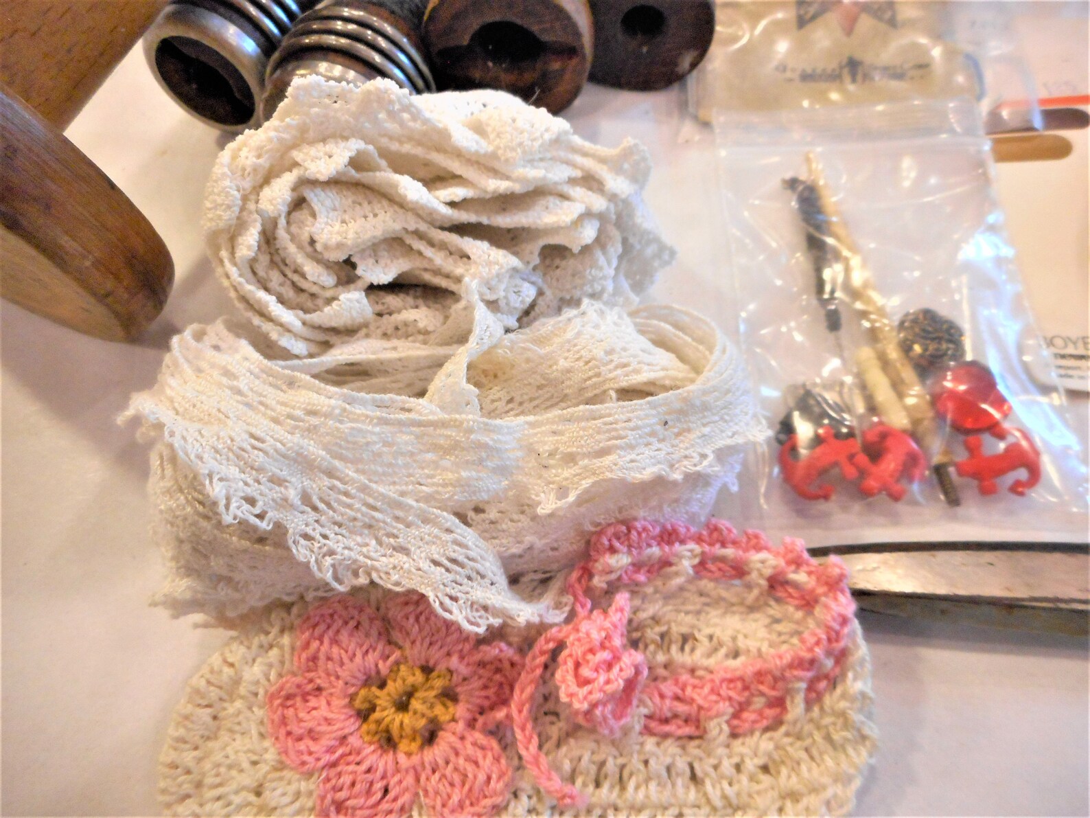 Antique Sewing Collection Lot Notions Weaving Wood Bobbin - Etsy