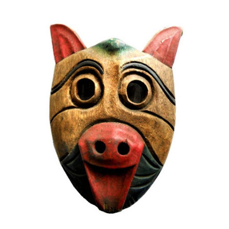 Pig Mask - Etsy