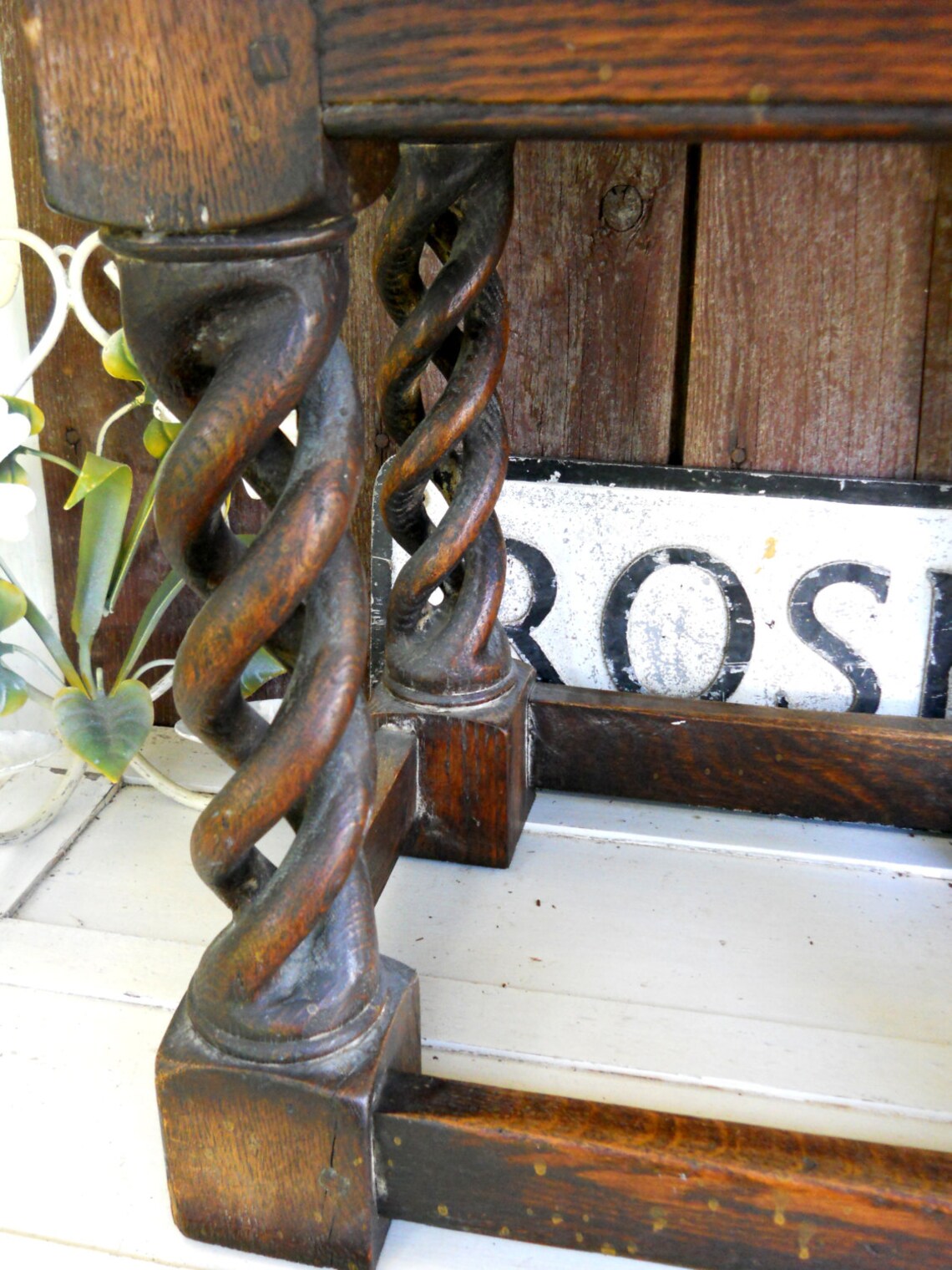 Antique French 1600s Rare Louis XIII Carved Oak Tavern Pub End Table ...