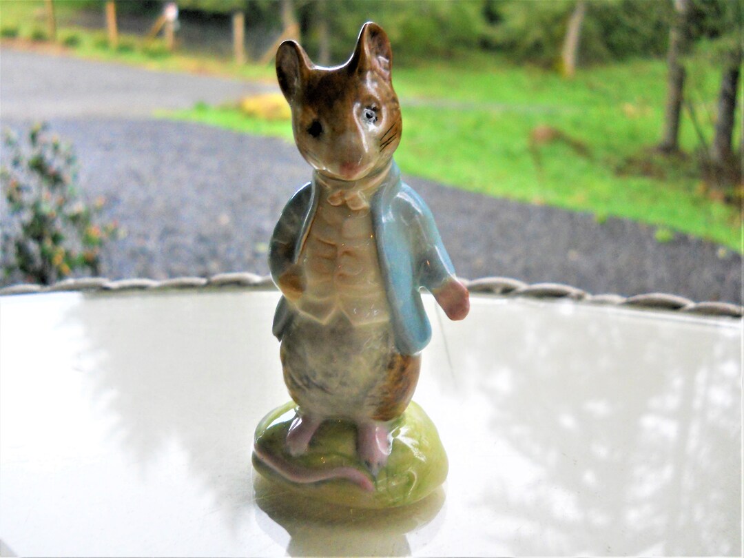 Vintage 1940s Beswick England Early Beatrix Potter Johnny Towne Mouse ...