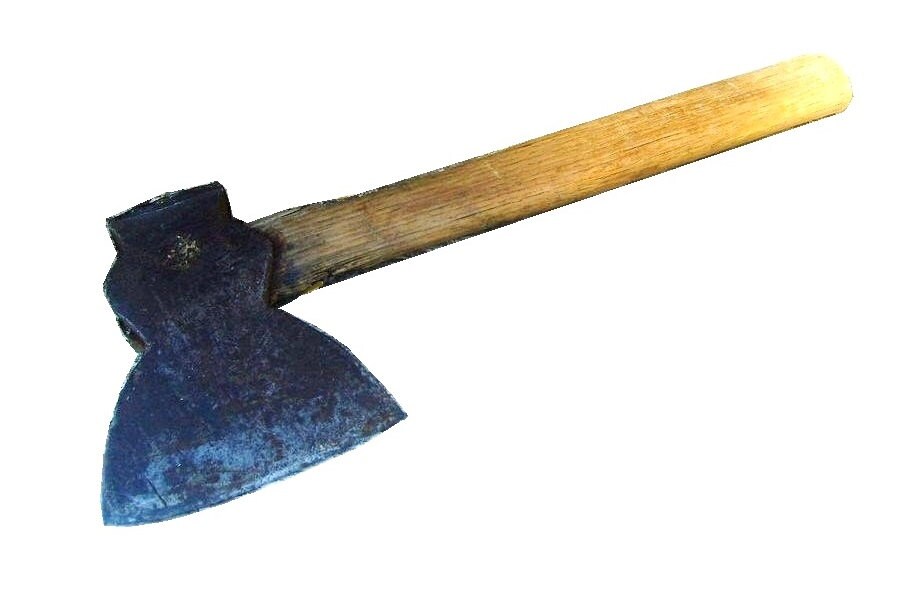 Antique Collins & Co Rare Hewing Logging Hatchet Broad Axe Mann Edge ...