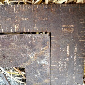 Antique Woodworking Carpentry Rustic Iron Hand Tool Lot Nicholls ...