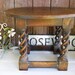 Antique French 1600s Rare Louis XIII Carved Oak Tavern Pub End Table ...