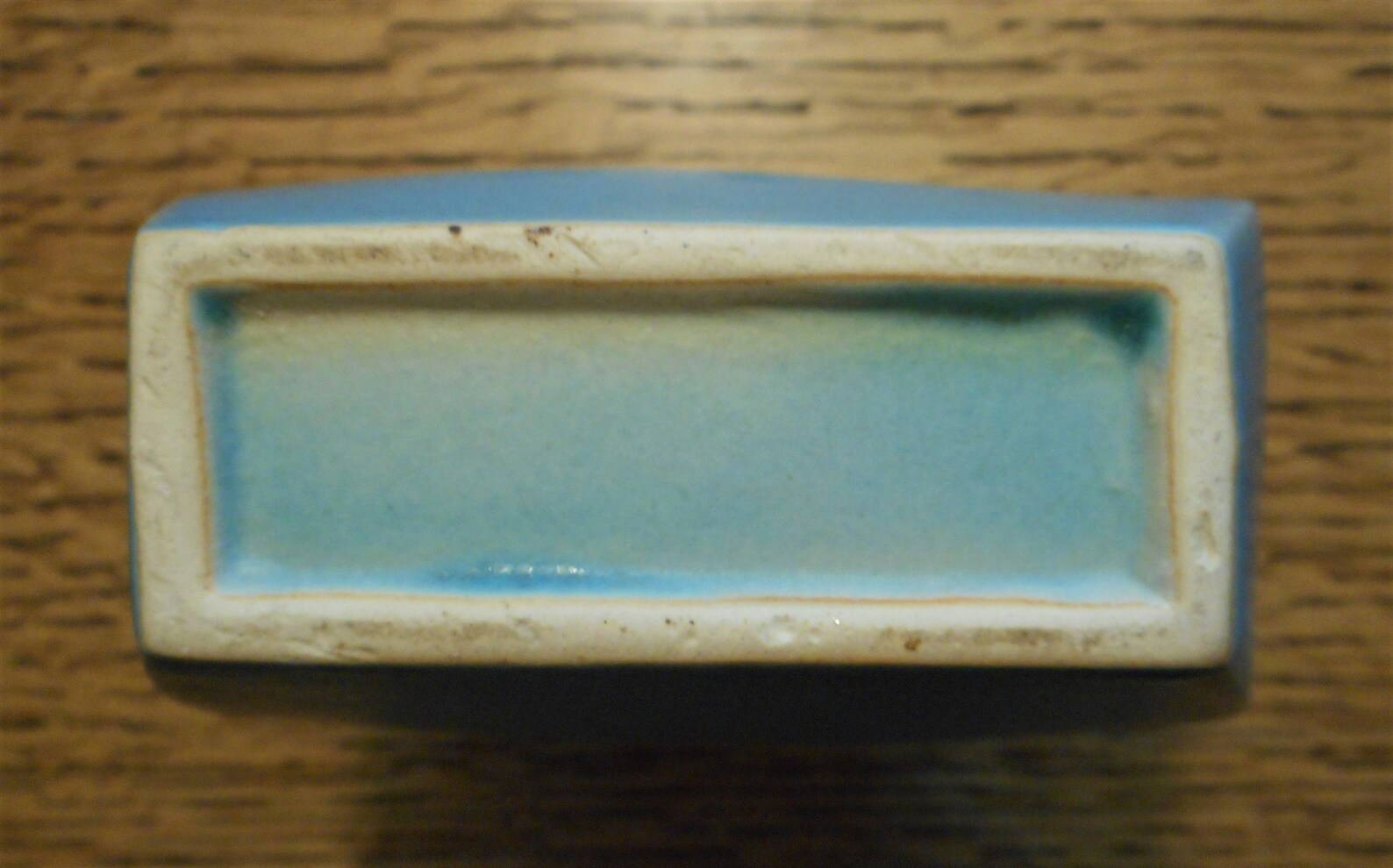 Antique Small Rare Art Deco Turquoise Blue Pottery Vase Arts & | Etsy