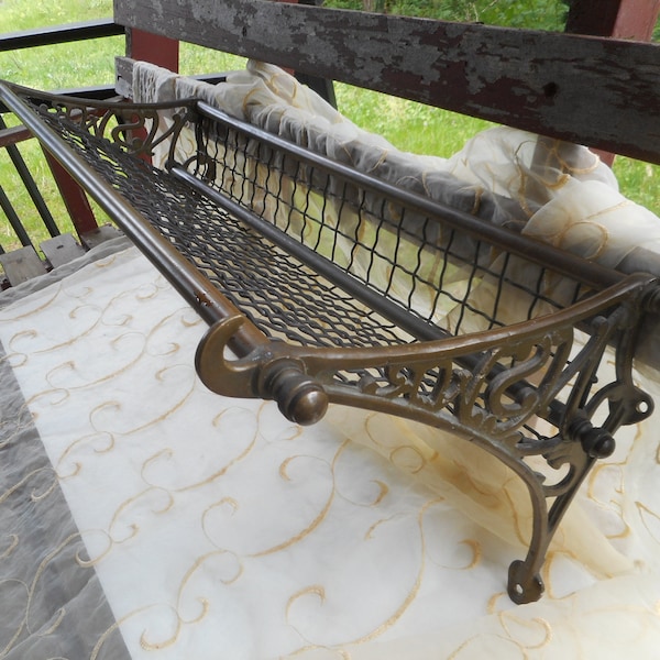 Brass Wall Luggage Rack - Etsy