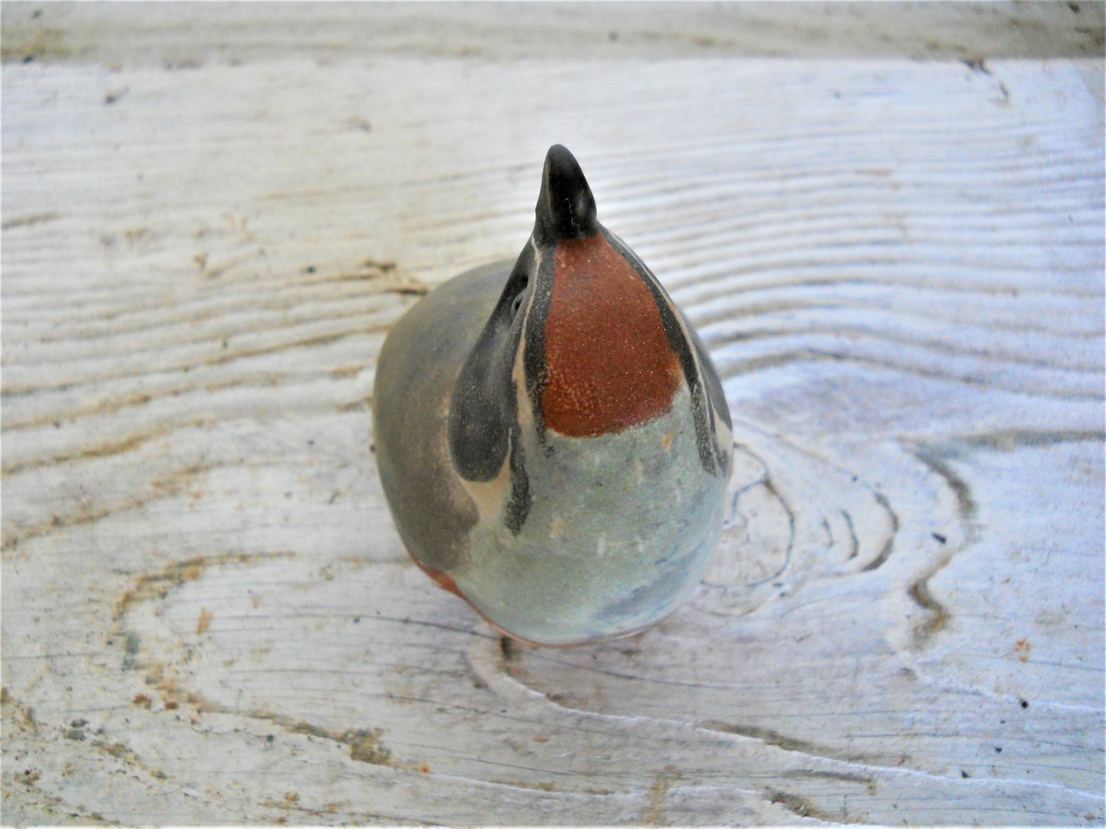 RARE Michael Fromme Studio Art Pottery Quail Bird Figurine Statuary ...