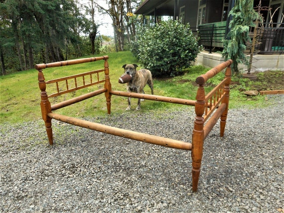 Antique 1700s-1800s Fiddleback Maple American Farmhouse Rope - Etsy