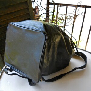 Rare Virginia Slims Promotional Cigarette Hippie Black Leather Backpack ...
