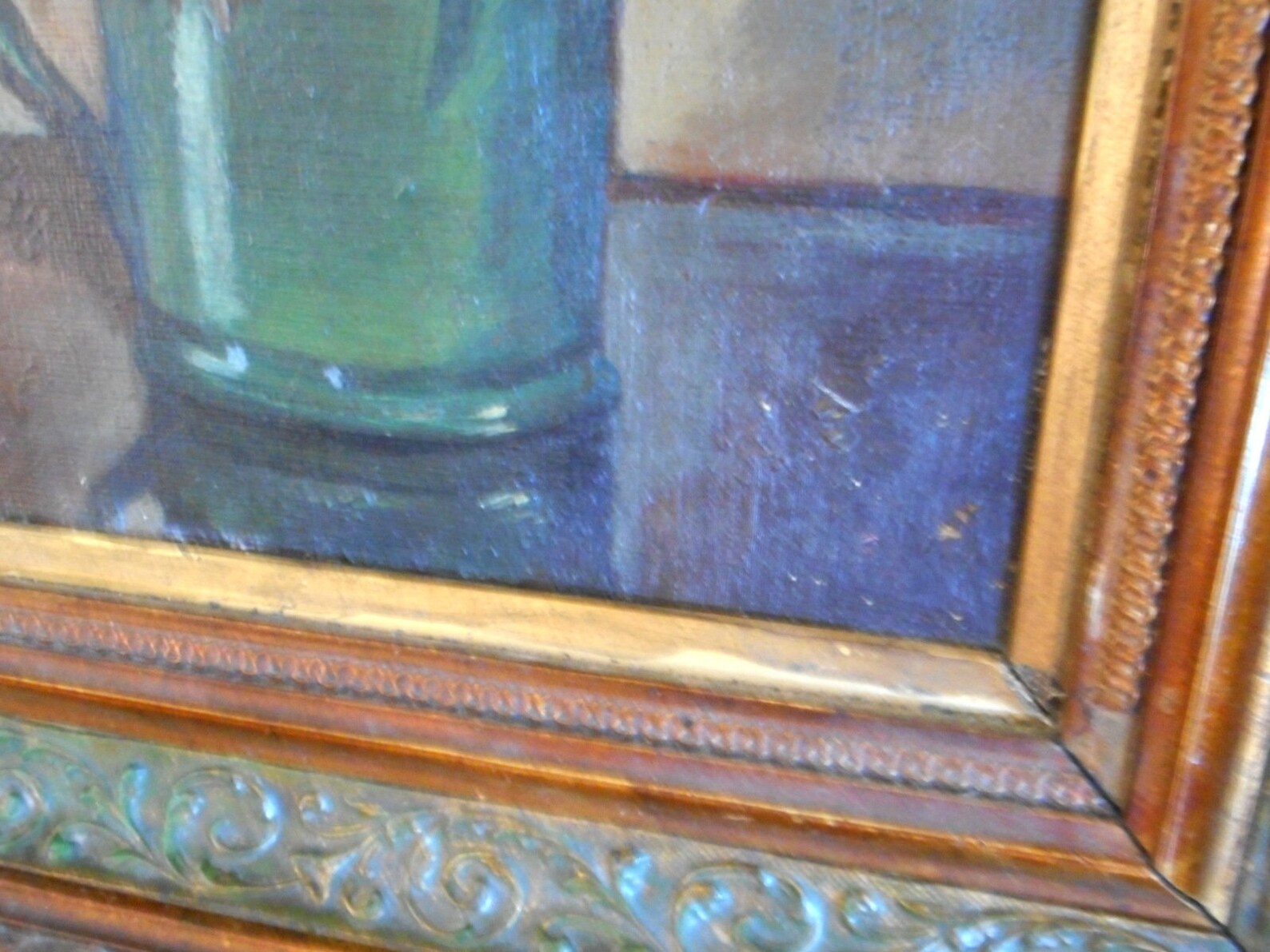 Antique Old World Original Flowers Floral Oil Painting | Etsy