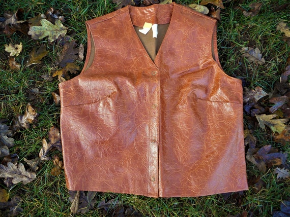 Original Womens 1960s Hippie Vest Mid Century Danish … - Gem
