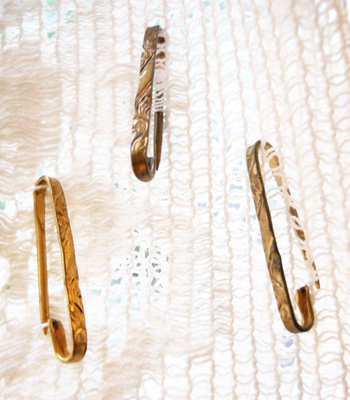 Three Antique 1890s Gold Wash Ornate Scatter Pins Edwardian - Etsy