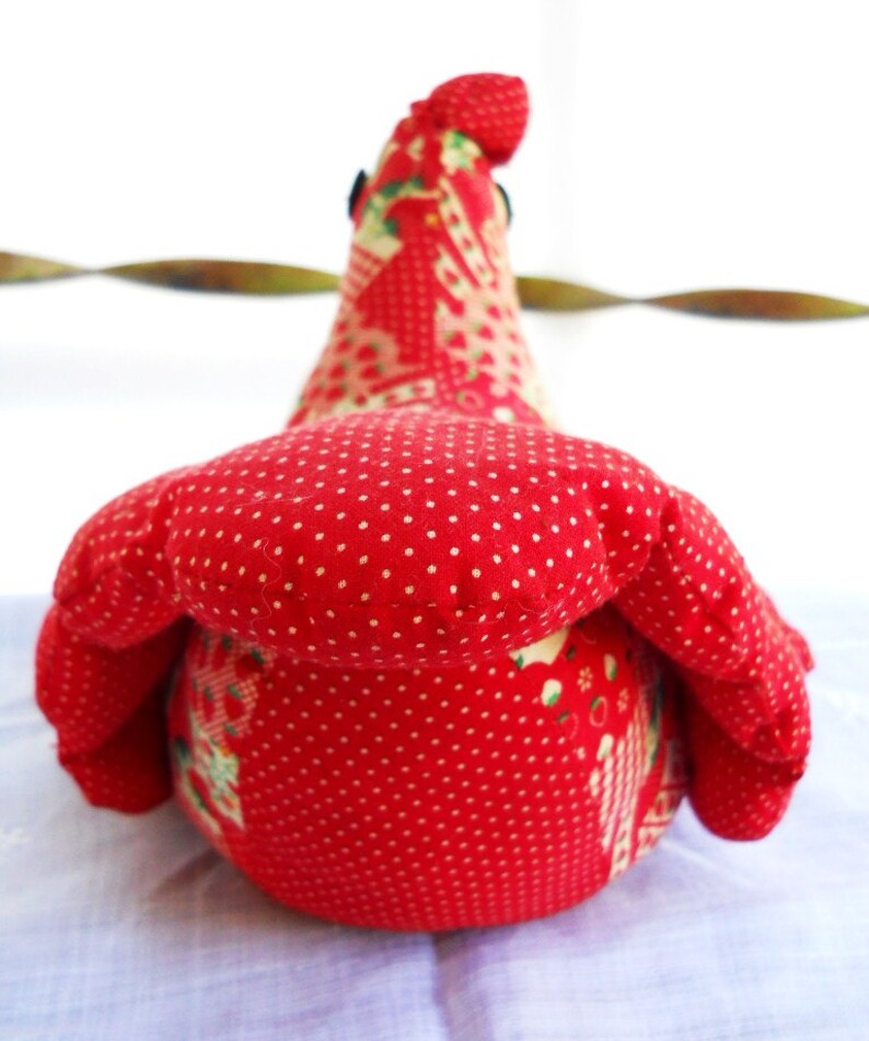 Country Red Kitchen Hen Cottage Farmhouse Americana Primitive | Etsy