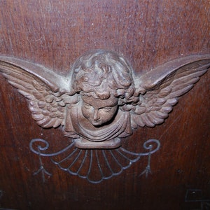 Gorgeous Angel Shelf Rare 1870s Farmhouse Ornate Victorian Eastlake ...