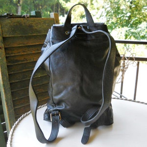 Rare Virginia Slims Promotional Cigarette Hippie Black Leather Backpack ...