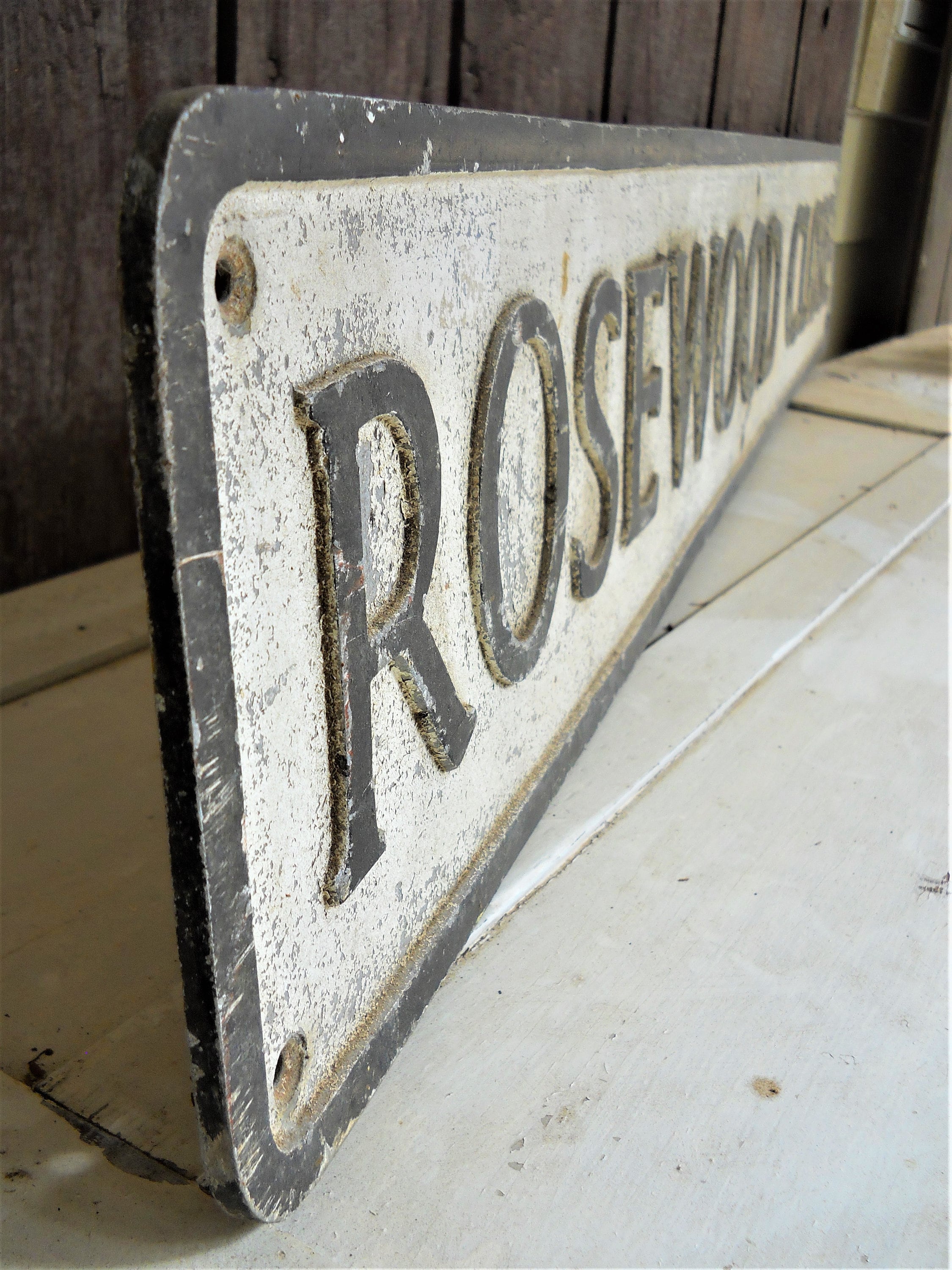 Rare Beautiful Antique British Rosewood Close Road Street Sign - Etsy UK