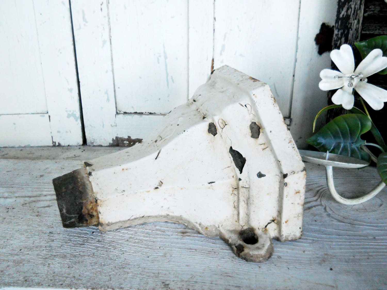 Victorian English Iron Hopper 1800s Rustic Lavobo French Country Water ...