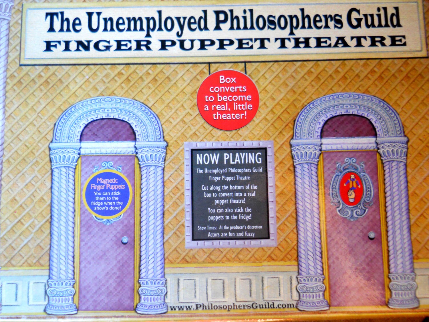 Tiny Finger Puppet Great Writers Theatre Box Leo Tolstoy Shakespeare ...