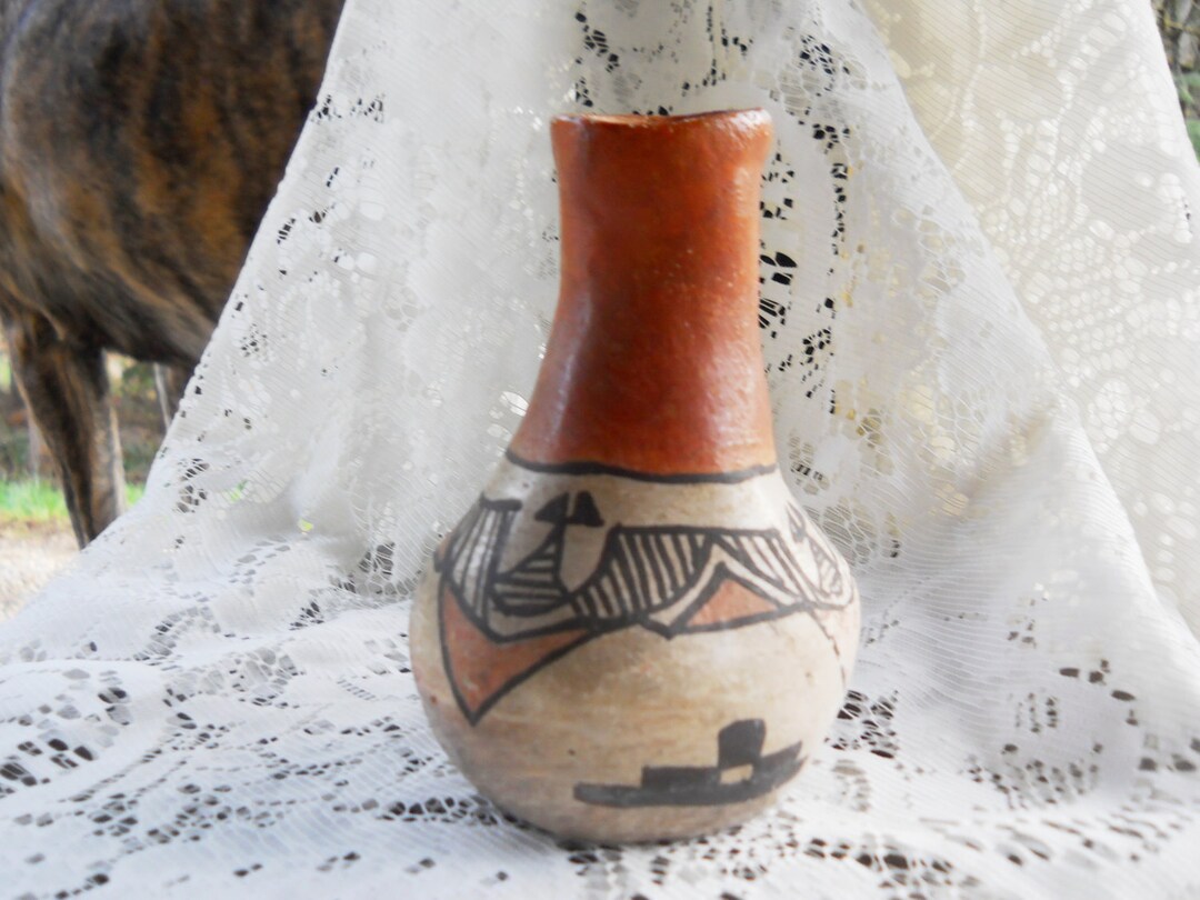 Rustic Primitive Pottery Farmhouse Pottery Antique Southwestern Acoma ...