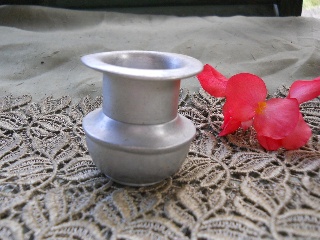 Rare 1901 MAGIC Aluminum Metal Toothpick Holder Vase Toy Game Drake ...