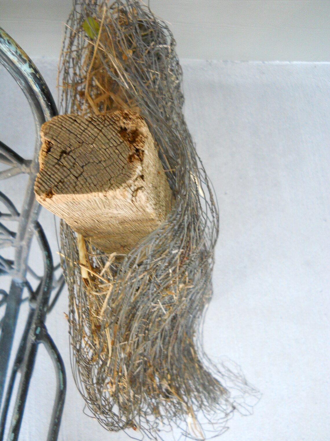 Antique 1930s Rustic Chicken Wire Farmhouse Porch Sculpture | Etsy