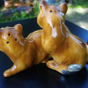 Norcrest Rare Racoon Huggers 1940s-1950s Vintage Mid Century Danish ...