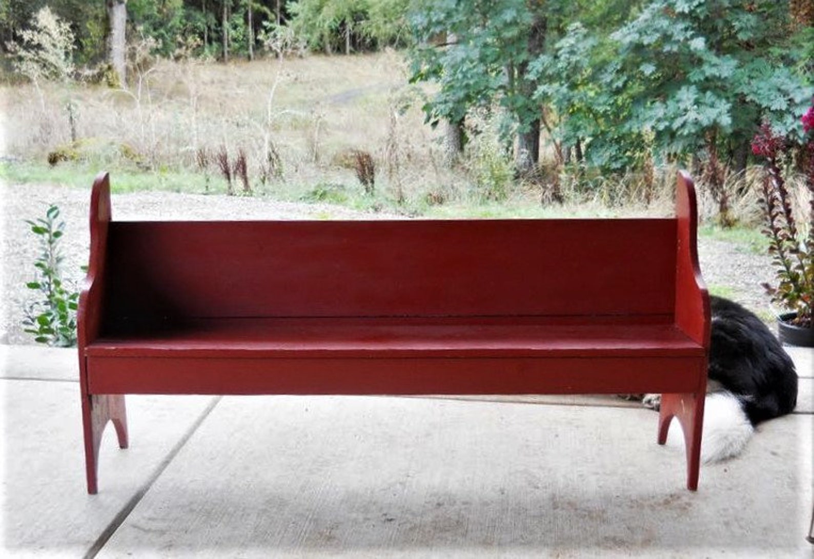 Rare 1800s Pioneer Antique Farmhouse Childrens Bench / One - Etsy