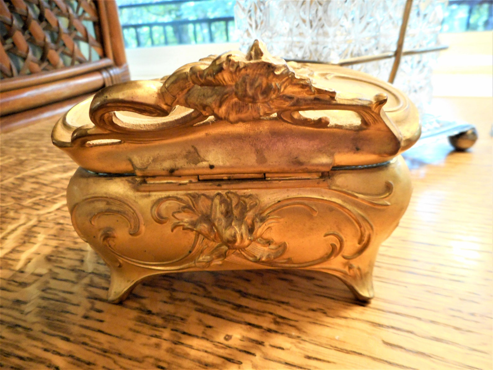 Antique W. B. Mfg Co. 1920s Art Nouveau Victorian Gold Plated - Etsy