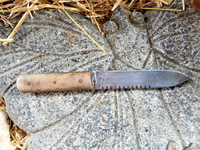 Antique Boot Knife Hunter Fisherman Hewing Logging Antique - Etsy