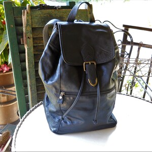 Rare Virginia Slims Promotional Cigarette Hippie Black Leather Backpack ...