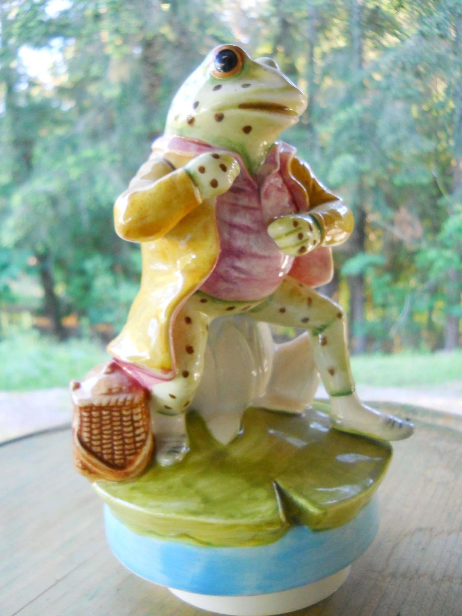 Vintage 1977 Schmid Early Beatrix Potter Jeremy Fisher Frog | Etsy